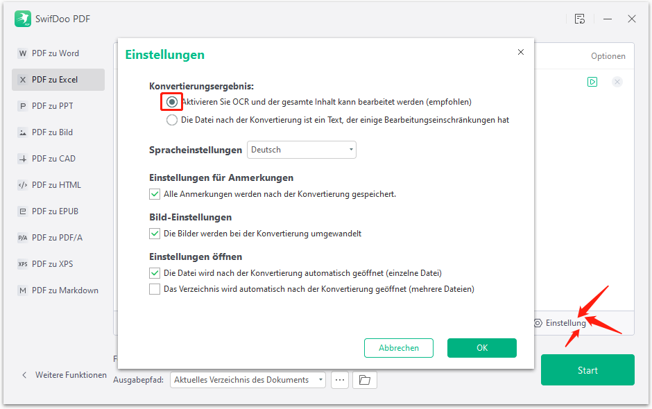 Wege zur Konvertierung von PDF in Excel [Online & Offline]