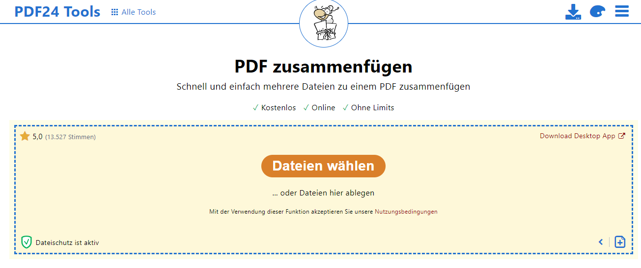 [Gratis] Bilder zu PDF zusammenfügen mit 8 Tools