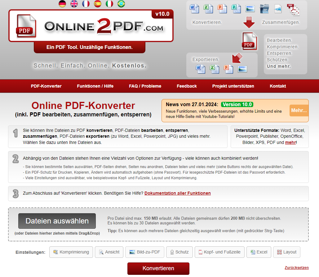 [Gratis] Bilder zu PDF zusammenfügen mit 8 Tools