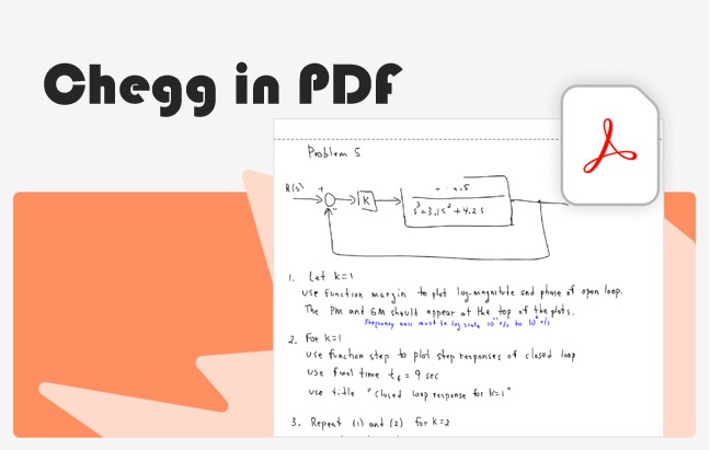 Chegg in PDF downloaden & konvertieren [eBooks & Lösungen]