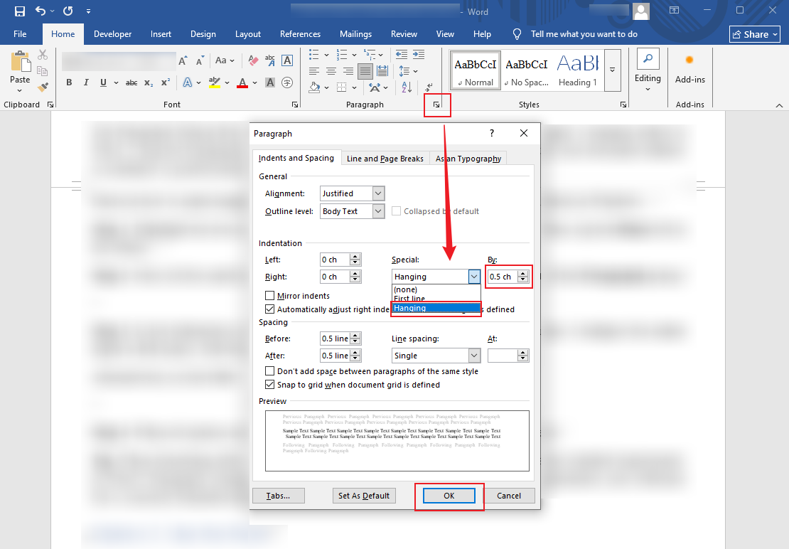 Guide on How to Make a Hanging Indent in Word [Exact Steps]