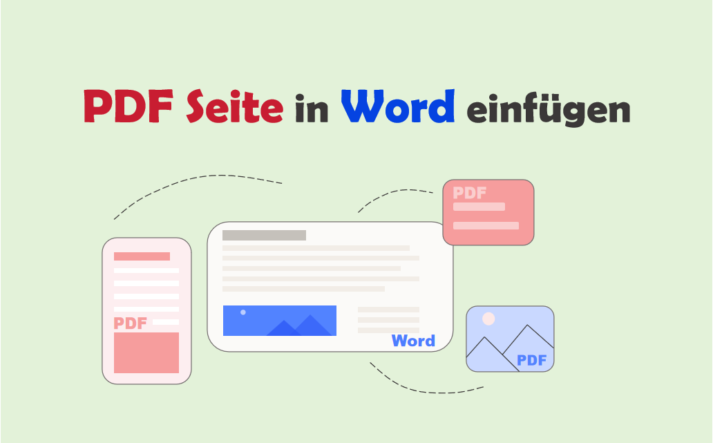 Wie kann man PDF-Seite in Word einfügen – 4 Lösungen