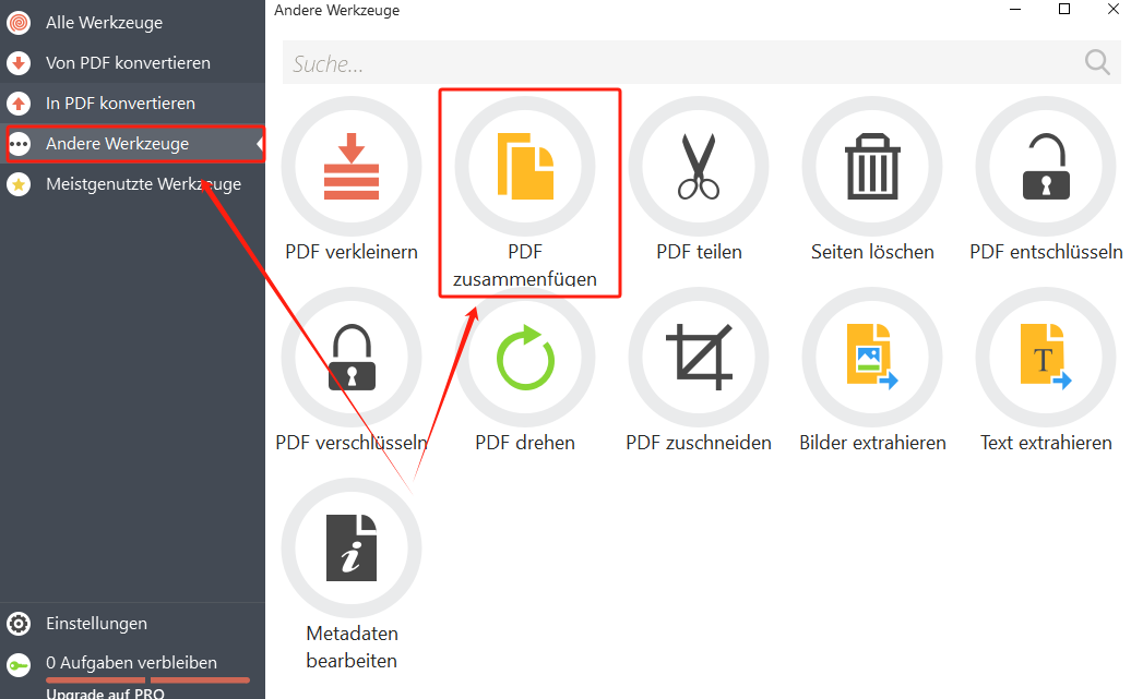 PDFs unter Windows zusammenfügen: 4 schnellste Wege