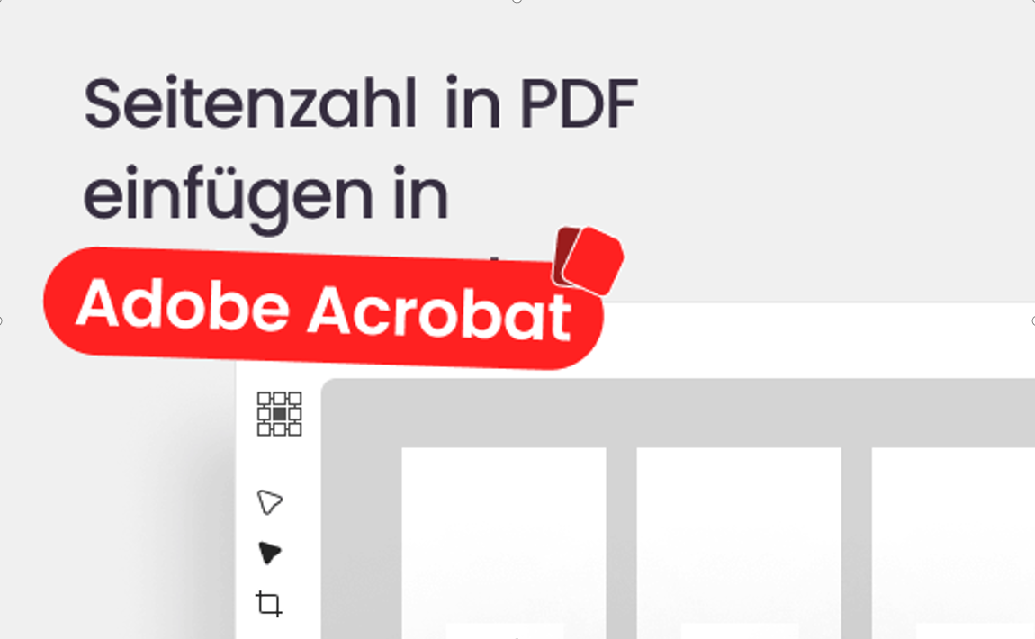 Seitenzahlen in Adobe Acrobat einfügen | Volle Anleitung