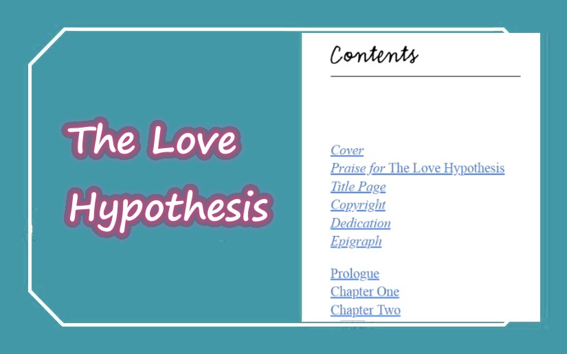 The Love Hypothesis
